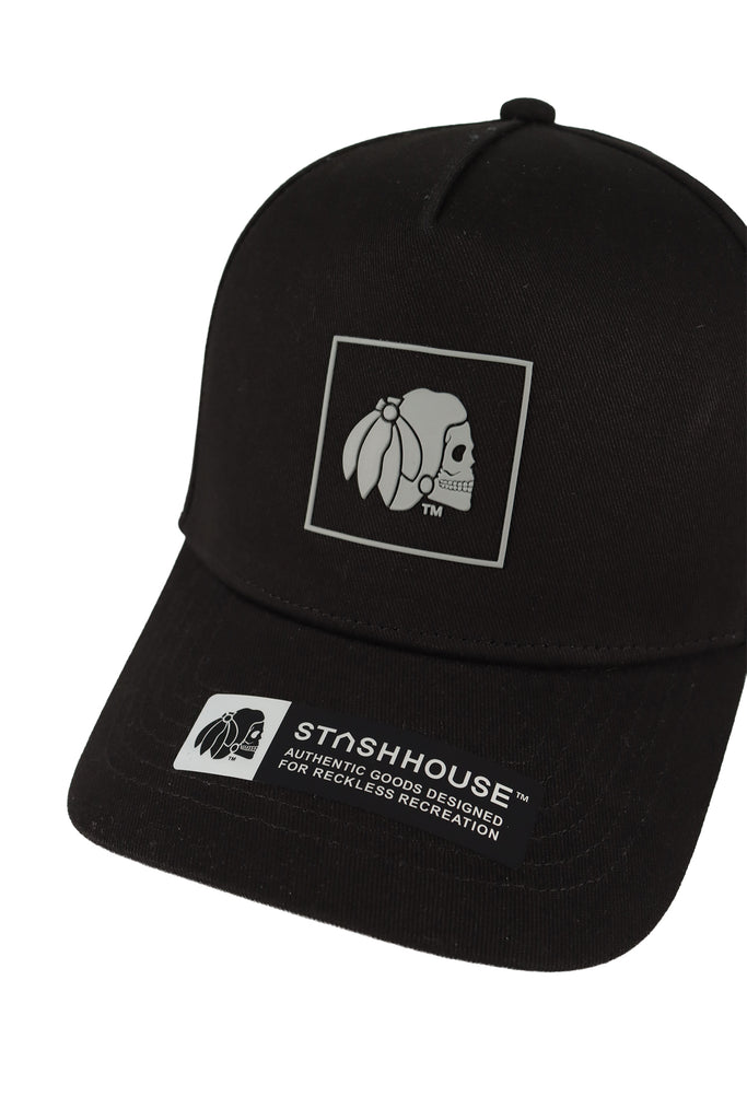 "BOXED" BLACK/SLATE A FRAME | The Stash House